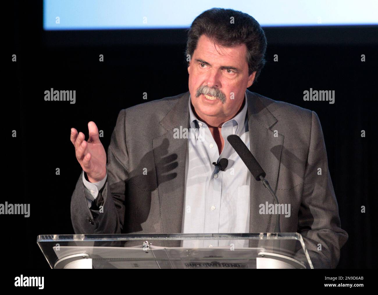 NASCAR president Mike Helton talks about the partnership with Chevrolet ...