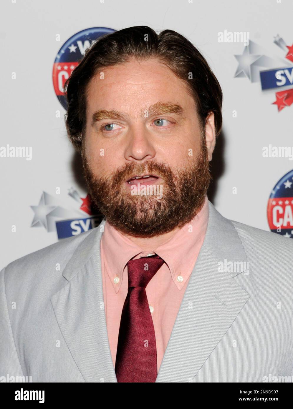 Actor Zach Galifianakis attends a special screening of "The Campaign ...
