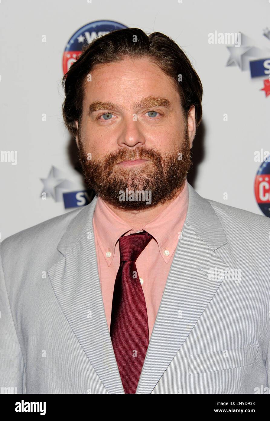 Actor Zach Galifianakis attends a special screening of "The Campaign ...