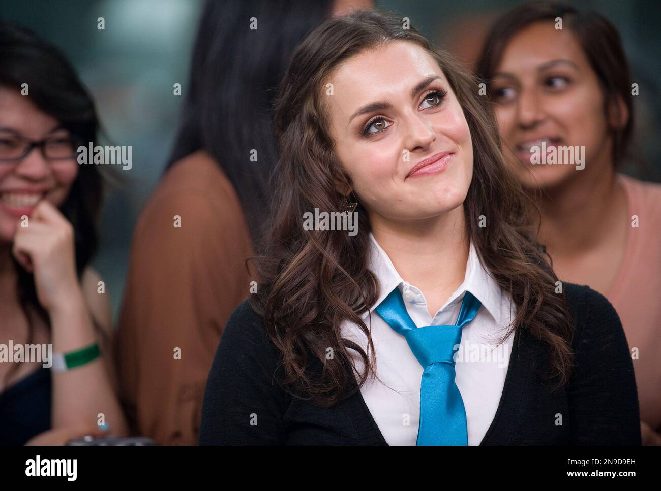 Actress Kathryn McCormick visits New.Music.Live. at the MuchMusic HQ to ...