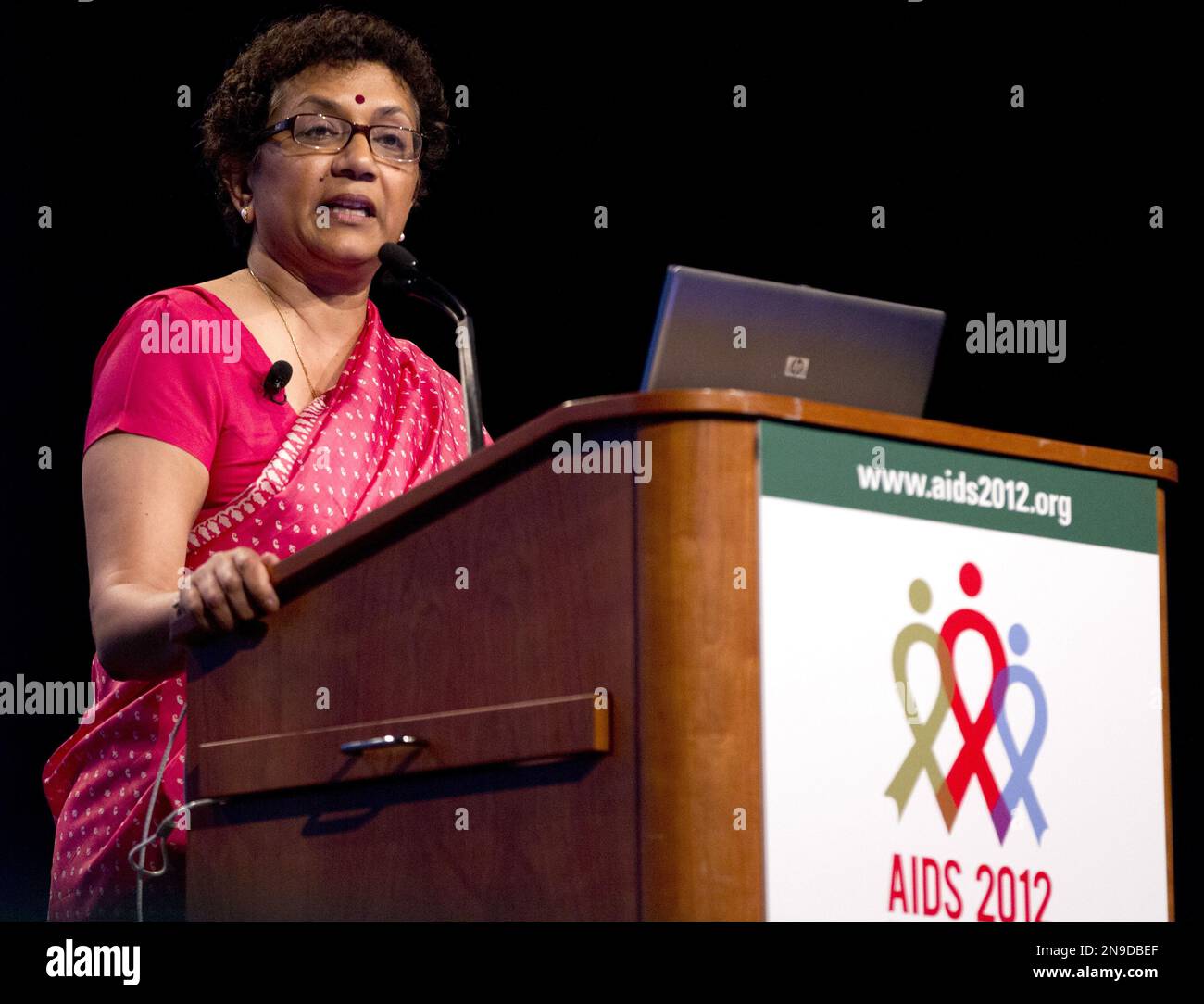 UNICEF Deputy Executive Director Geeta Rao Gupta speaks during the XIX ...