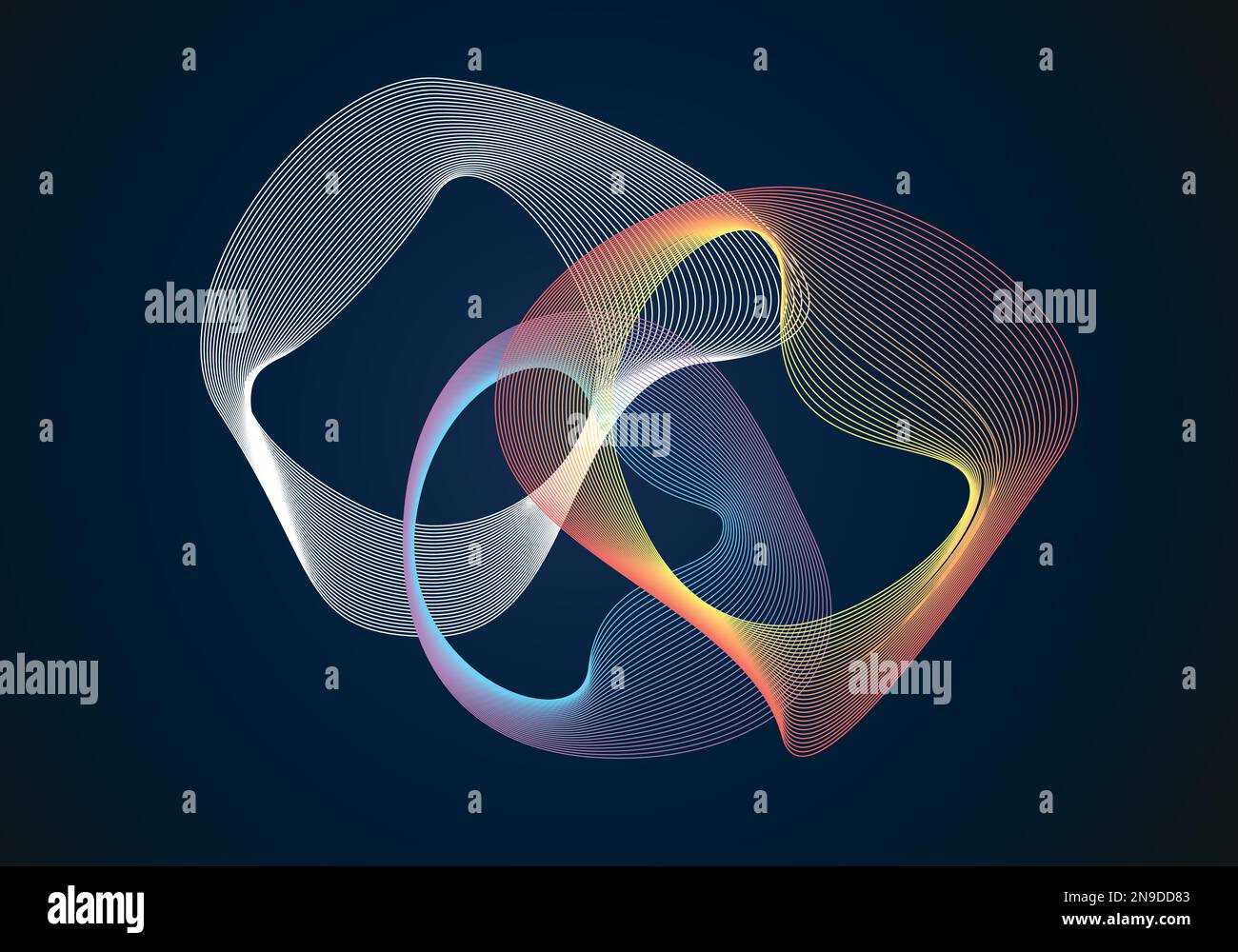 Striped texture, Abstract warped Diagonal Striped Background, wave ...