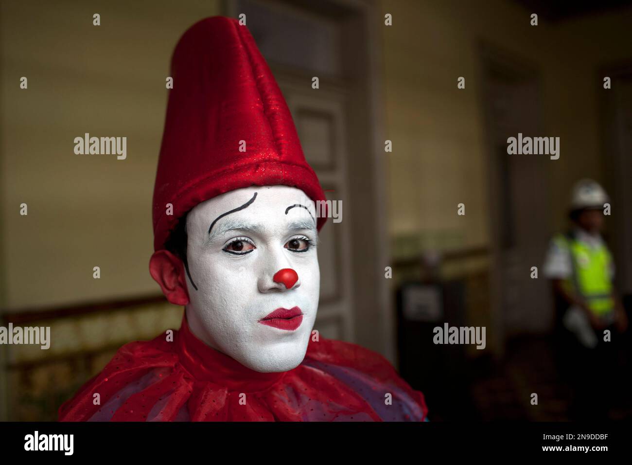 Cerruchito poses for a picture during the inauguration of the fourth ...