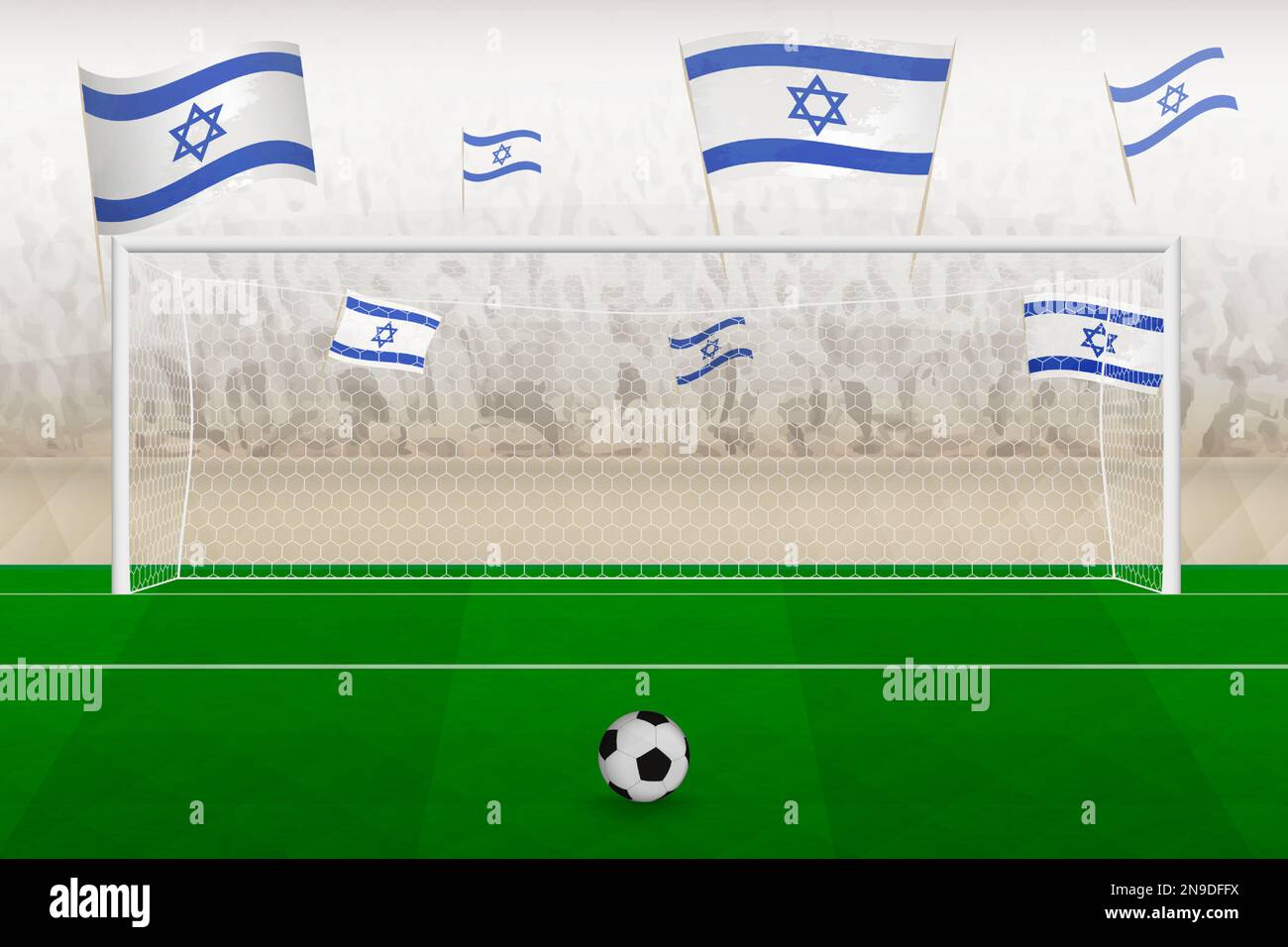 Football stadium pitch and fans Stock Vector Images - Alamy