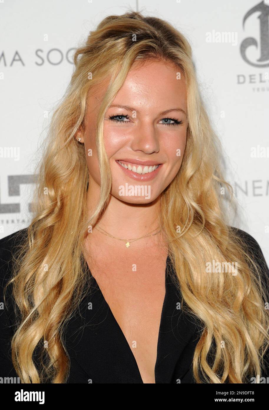 Caroline Dekeyser attends a special screening of "Killer Joe" hosted by ...