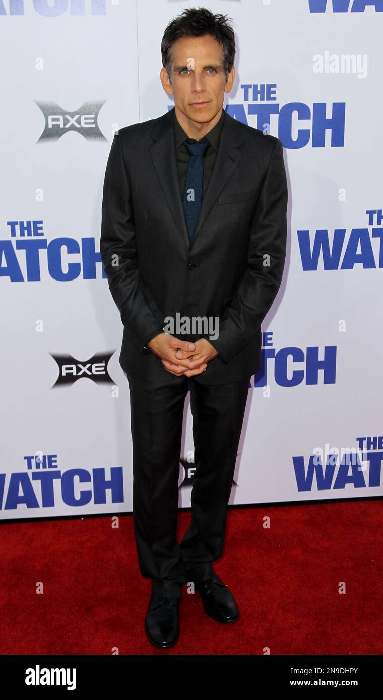 Cast member Ben Stiller attends the premiere of "The Watch" at Grauman ...