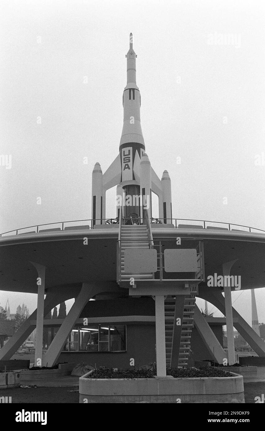 Star-jet in Tomorrowland at Tokyo Disneyland on Nov. 23 1982. (AP Photo ...