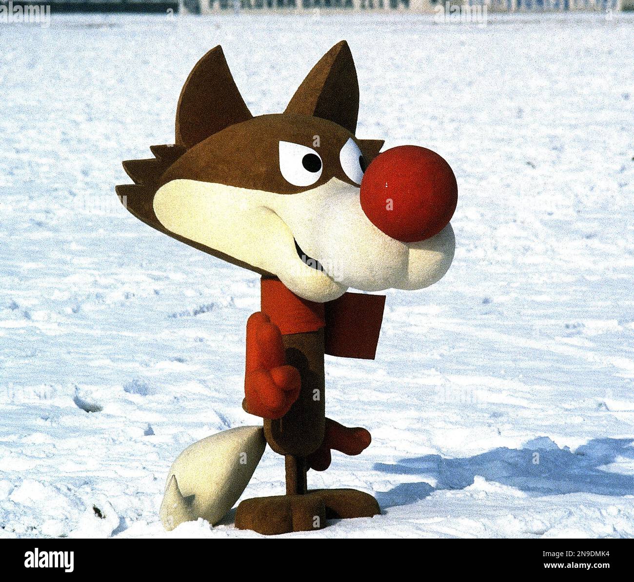 Vucko the mascot for the 1984 Winter Olympic Games in Sarajevo ...