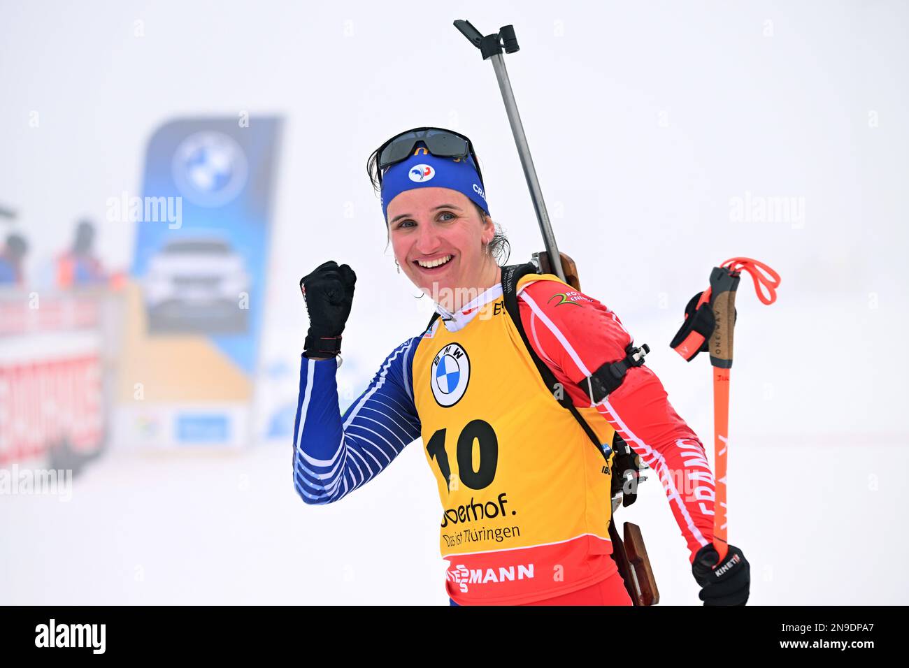 Oberhof, Germany. 12th Feb, 2023. Biathlon: World Championship, Pursuit ...