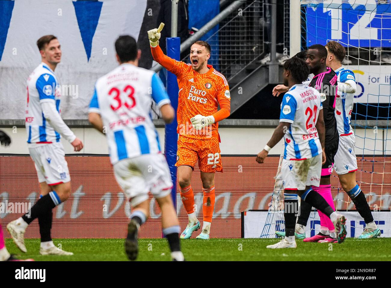 Heerenveen - Feyenoord keeper Timon Wellenreuther during the match ...