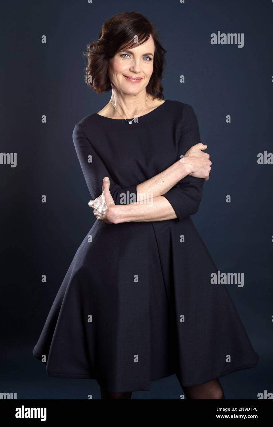 Actress Elizabeth McGovern, from "Downton Abbey", poses for a portrait ...