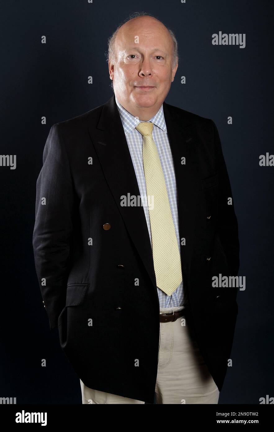 Writer and producer Julian Fellowes, from "Downton Abbey", poses for a ...