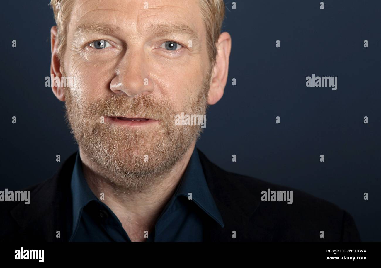 Actor and executive producer Kenneth Branagh, from "Wallander III ...