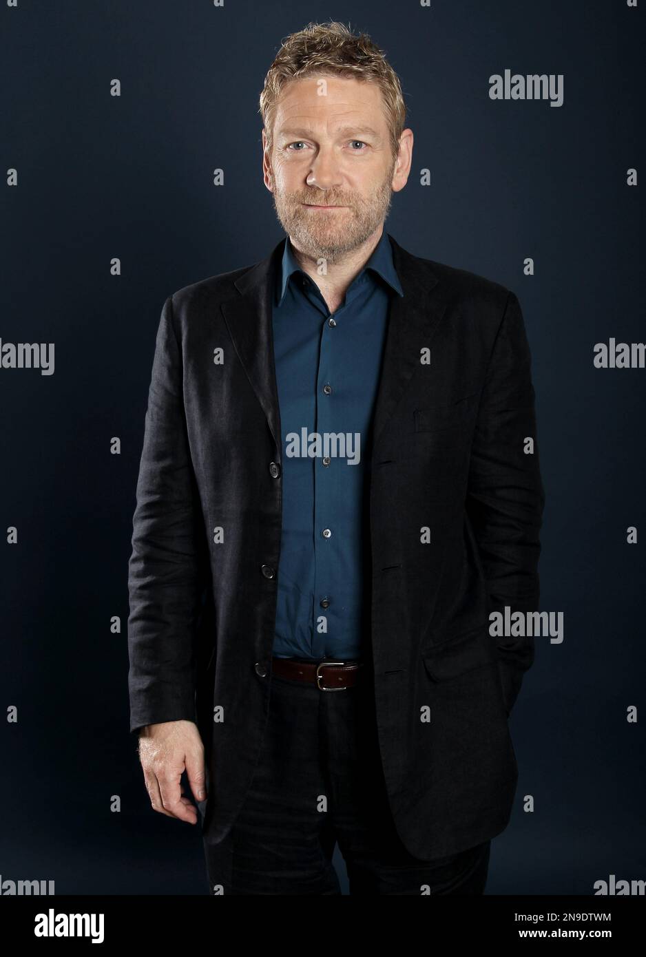 Actor and executive producer Kenneth Branagh, from "Wallander III ...