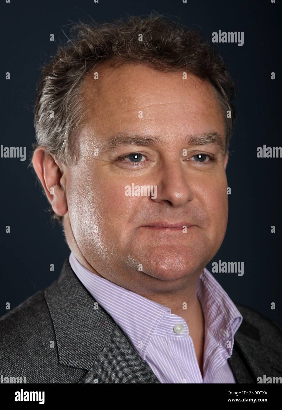 Actor Hugh Bonneville, from "Downton Abbey", poses for a portrait ...