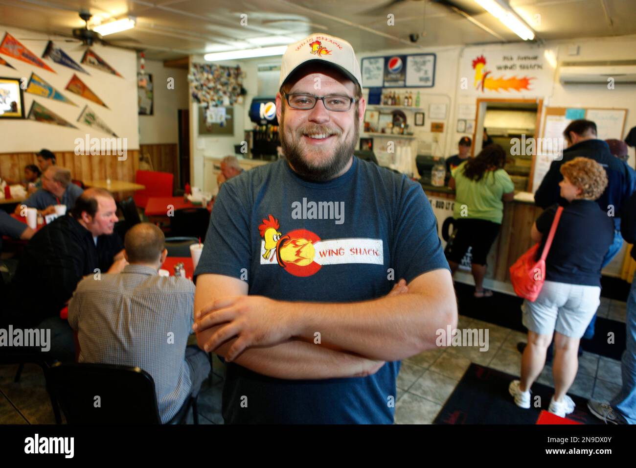 In this July 12, 2012 photo, Brian Seifried stands in his original ...