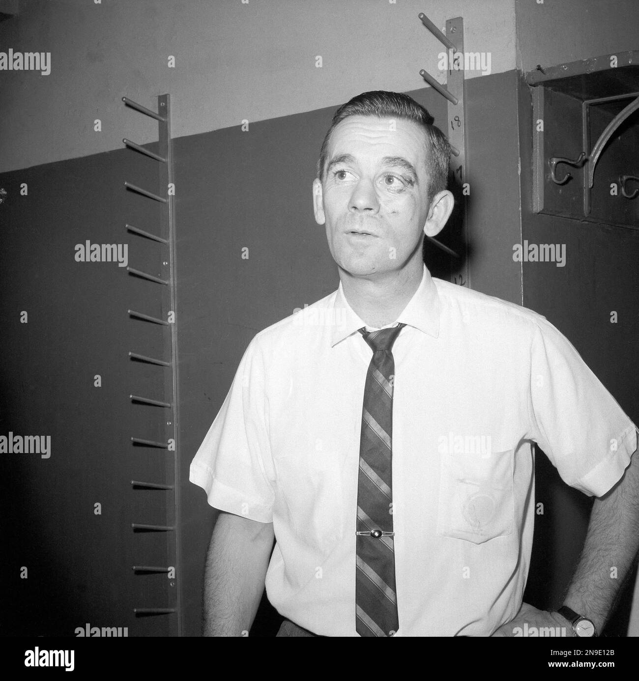 New York Rangers General Manager Emile Francis is shown during a press ...