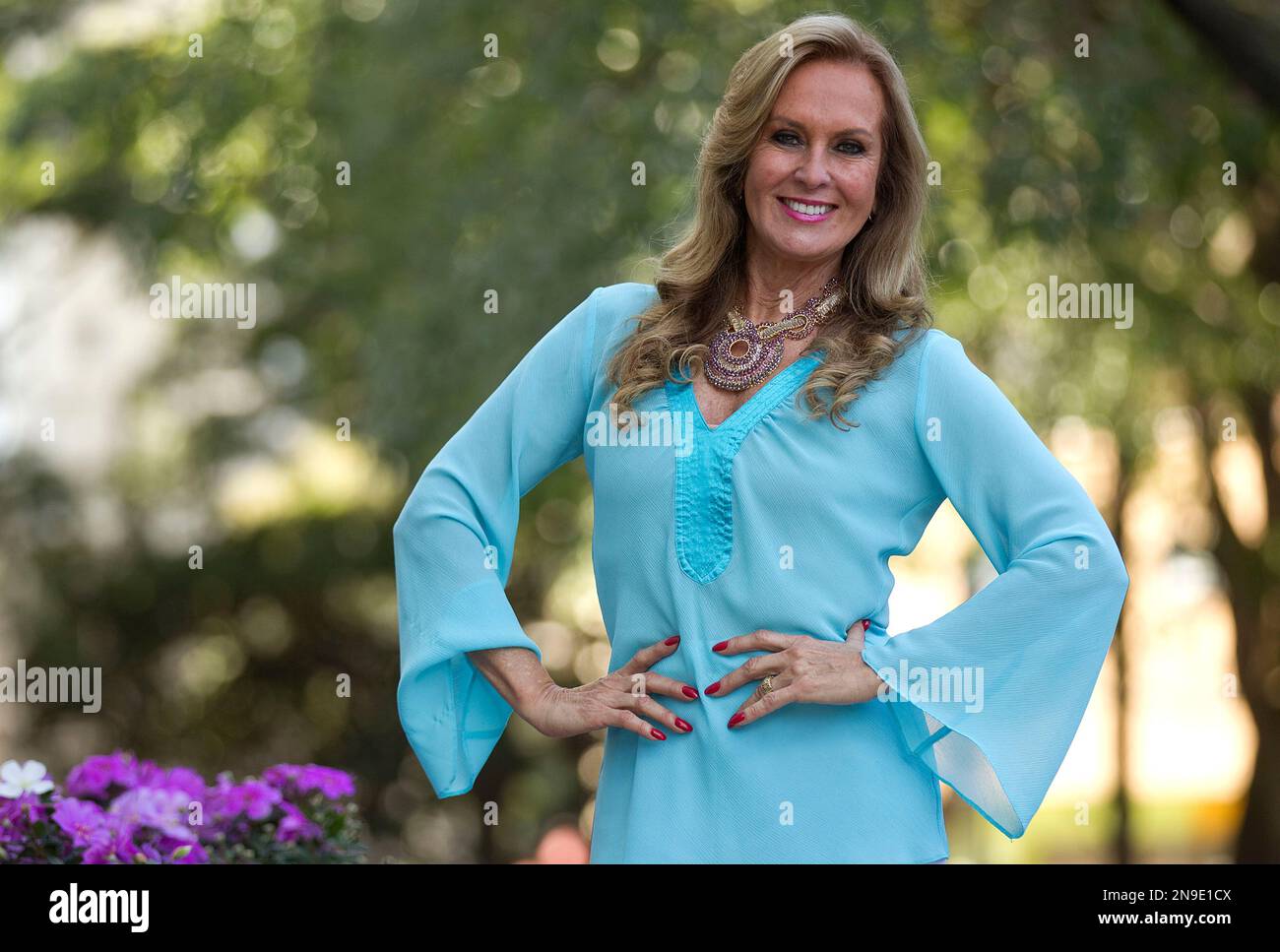 In this July 3, 2012 photo, Heloisa "Helo" Pinheiro, the woman that ...