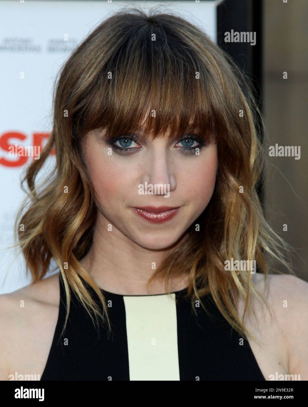 Cast member Zoe Kazan arrives at the premiere of "Ruby Sparks" on ...
