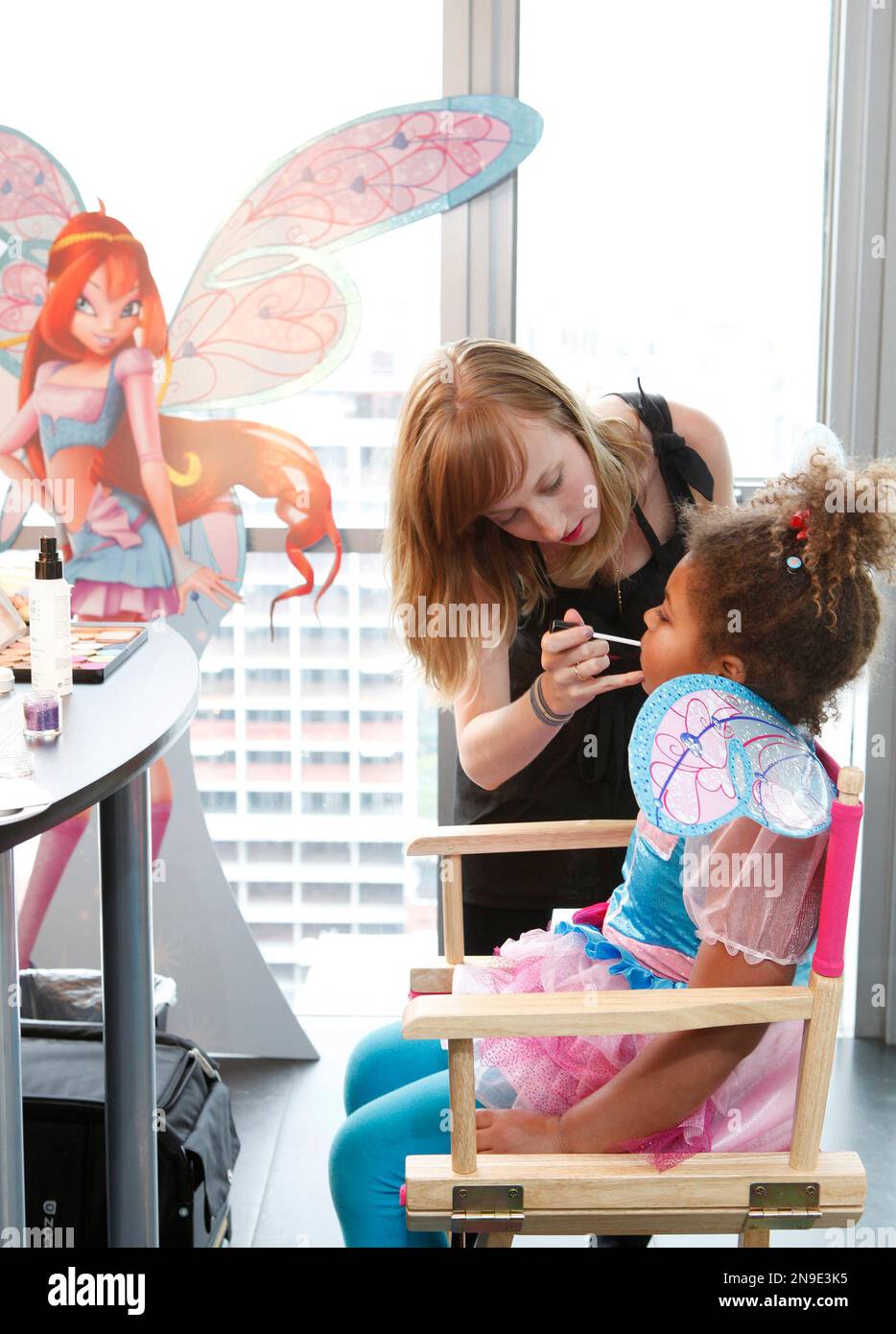 COMMERCIAL IMAGE - Guests celebrate the launch of JAKKS Pacific’s Winx ...