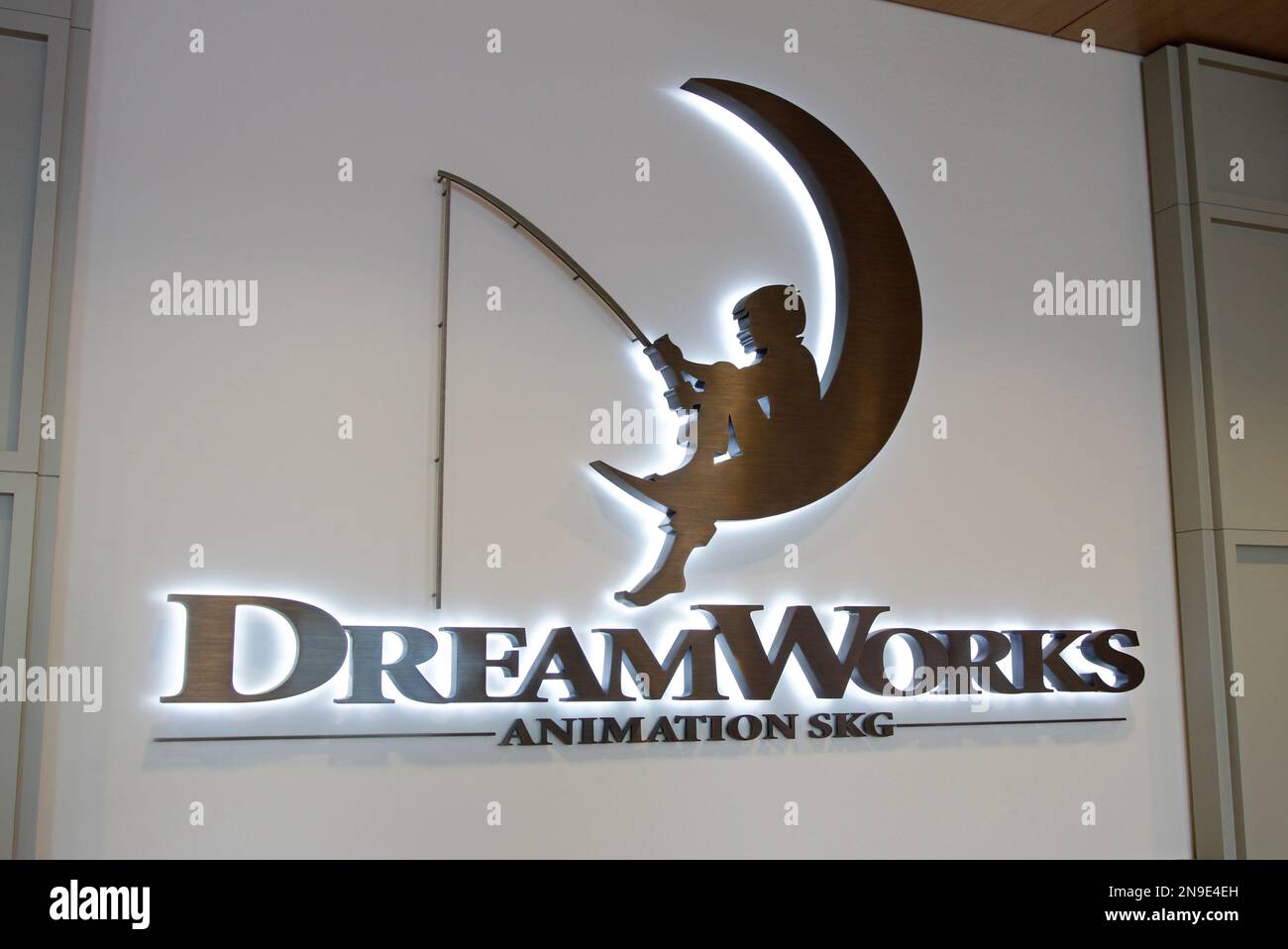 DreamWorks Animation during a ground breaking opening of DreamWorks ...