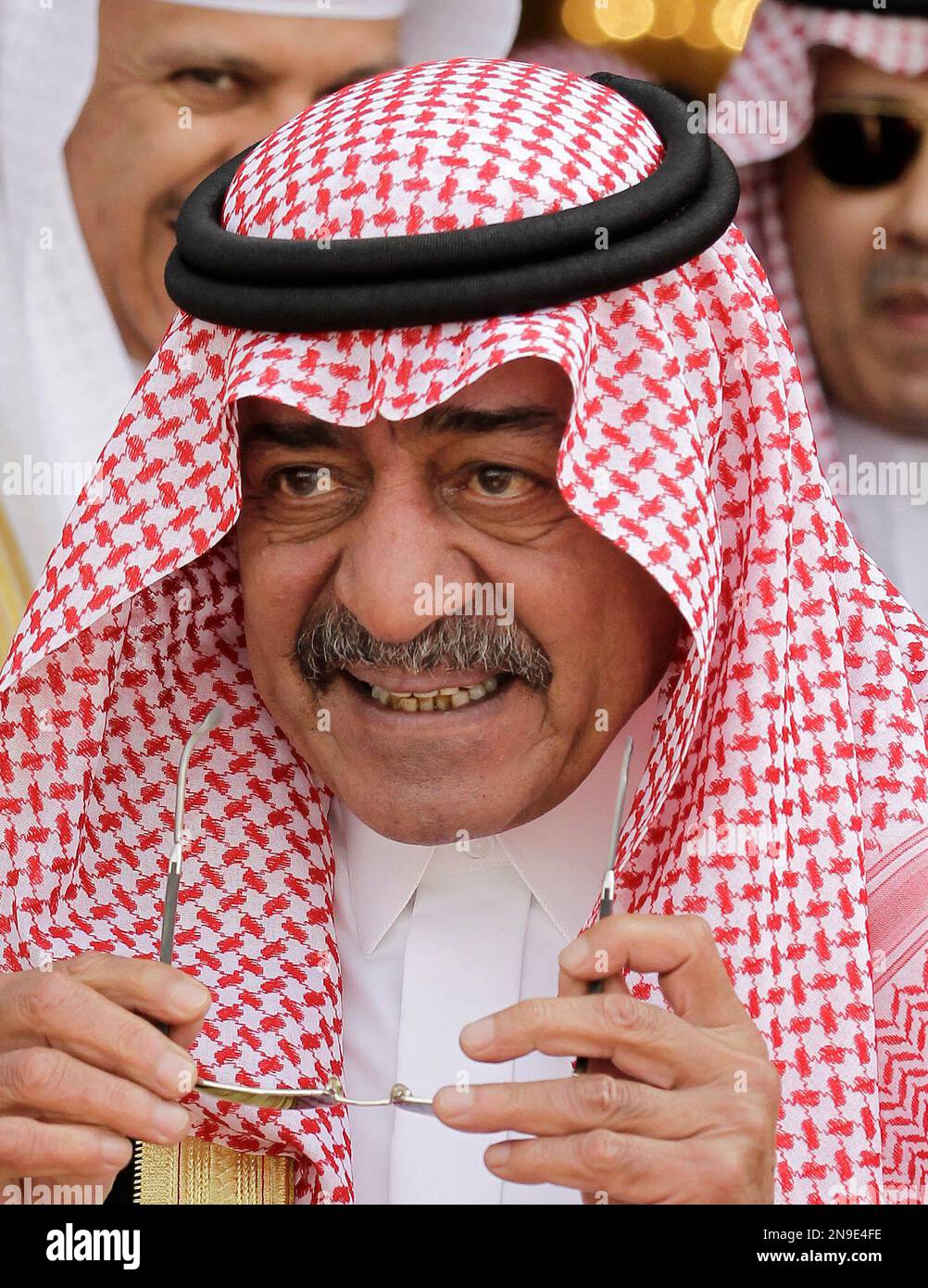 In this Monday, May 14, 2012 photo, Prince Muqrin bin Abdulaziz is seen ...