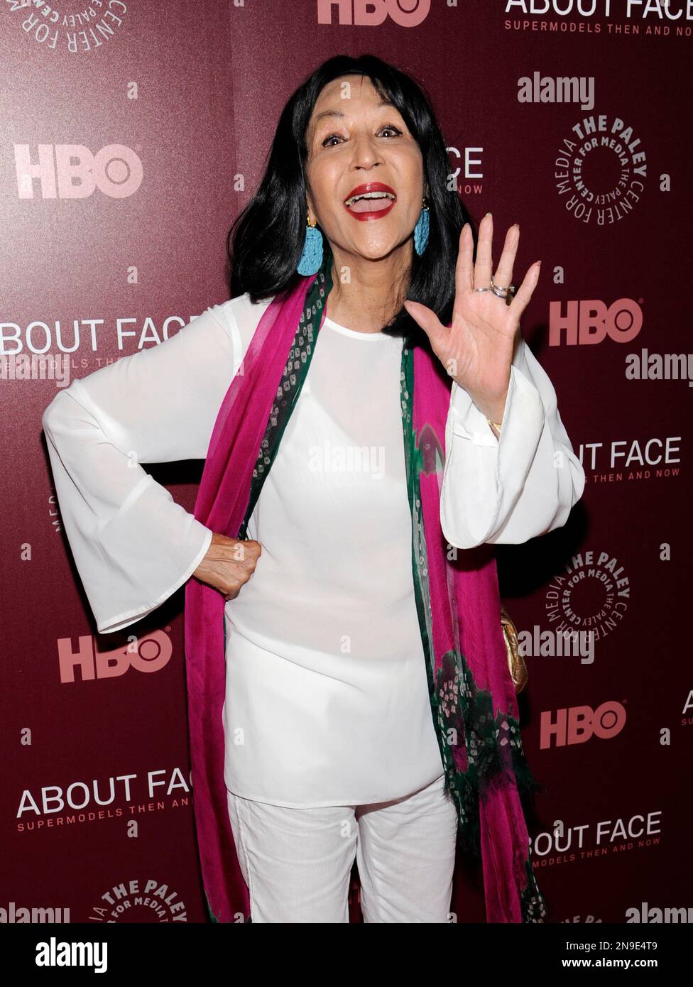 Model China Machado attends an HBO documentary premiere for "About Face ...