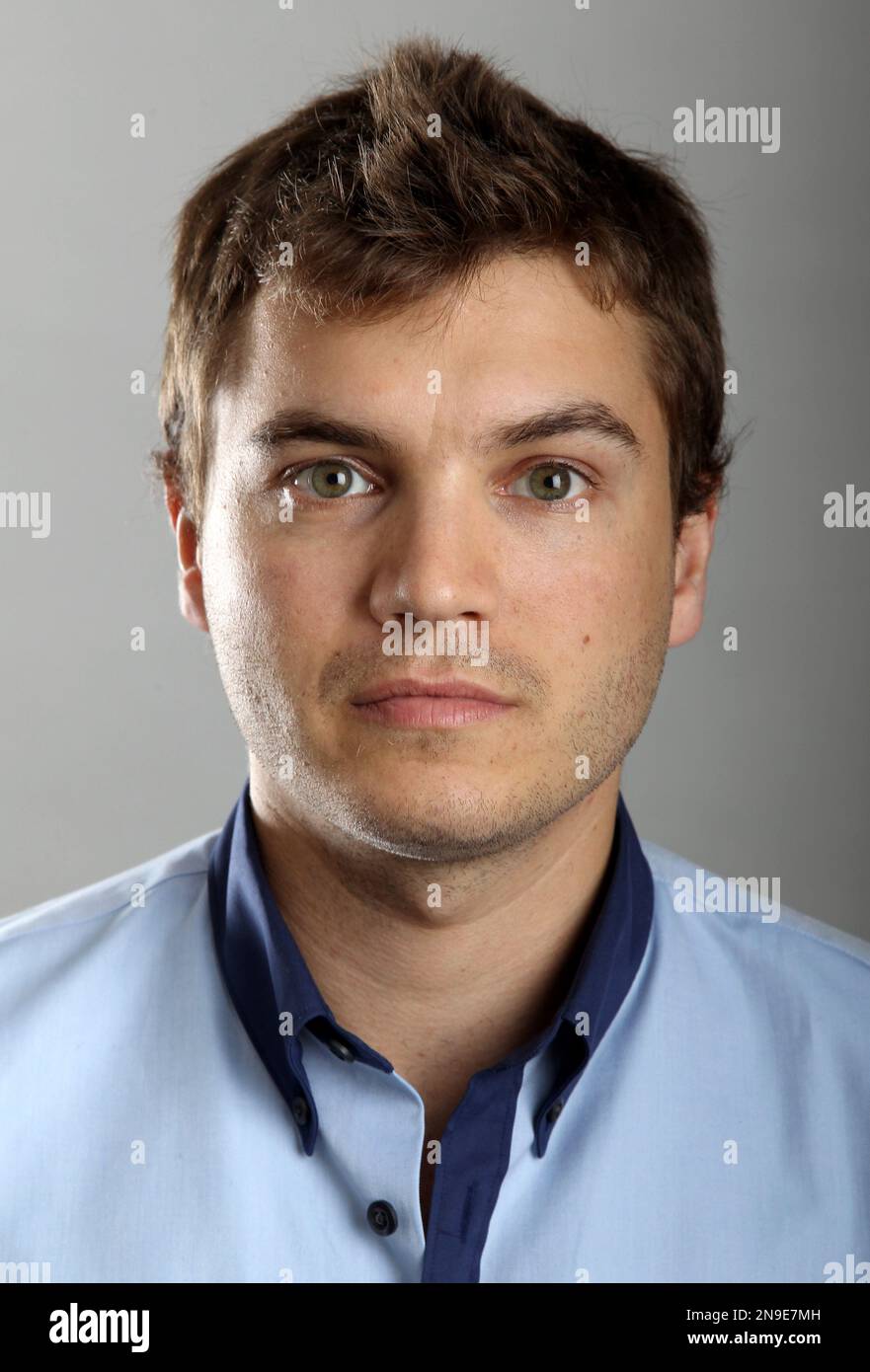 Actor Emile Hirsch, from the upcoming film "Killer Joe", poses for a ...