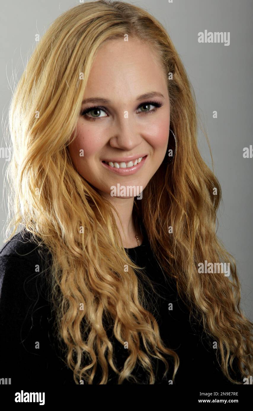 Actress Juno Temple, from the upcoming film "Killer Joe", poses for a ...