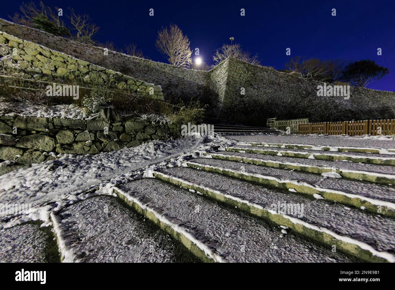 Akashi castle winter hi-res stock photography and images - Alamy