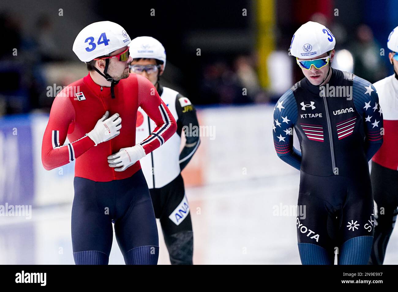 TOMASZOW MAZOWIECKI, POLAND - FEBRUARY 12: Allan Dahl Johansson of ...
