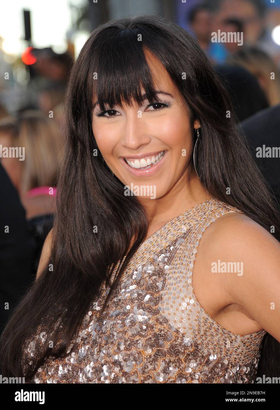 Marisa Quinn arrives at the premiere of "Step Up Revolution" on Tuesday ...
