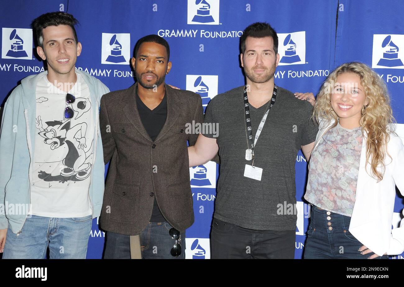 Ryan Rabin, from left, Brian London, Steven Slate, and Haley Reinhart ...