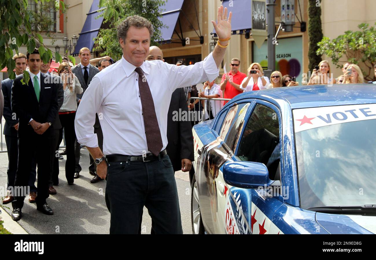 Cast member Will Ferrell arrives at a press conference for "The ...