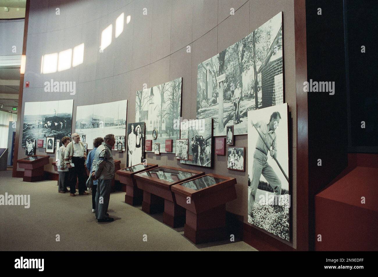 The Jimmy Carter Presidential Library in Atlanta, Georgia in 1992. (AP ...