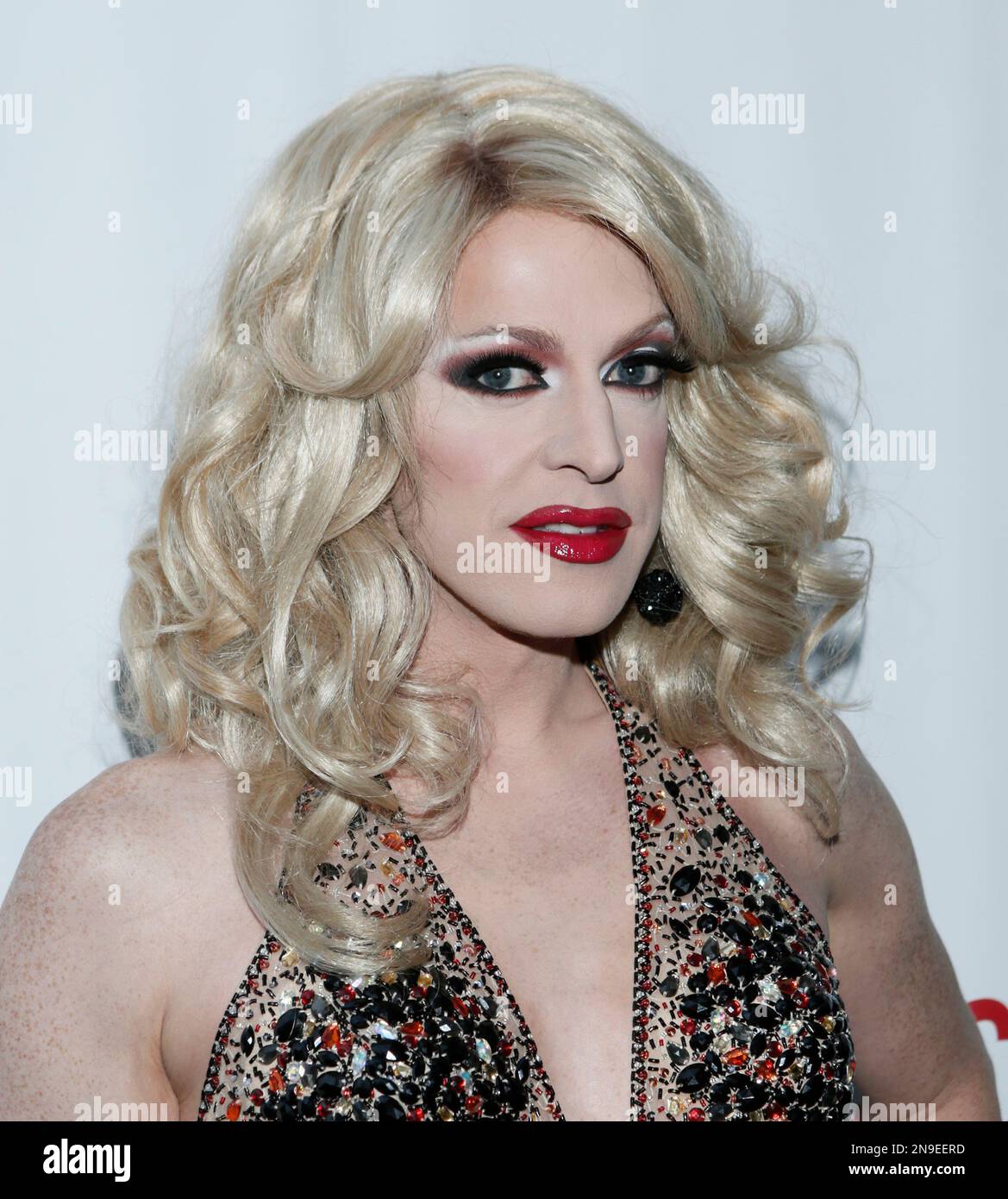 Pandora Boxx attends Logo’s AfterEllen & AfterElton Inaugural “Hot 100 Party” at the W Hotel on ...