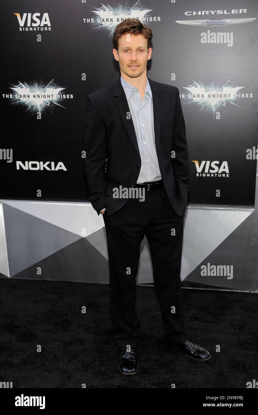 Actor Will Estes arrives to the world premiere of "The Dark Knight ...