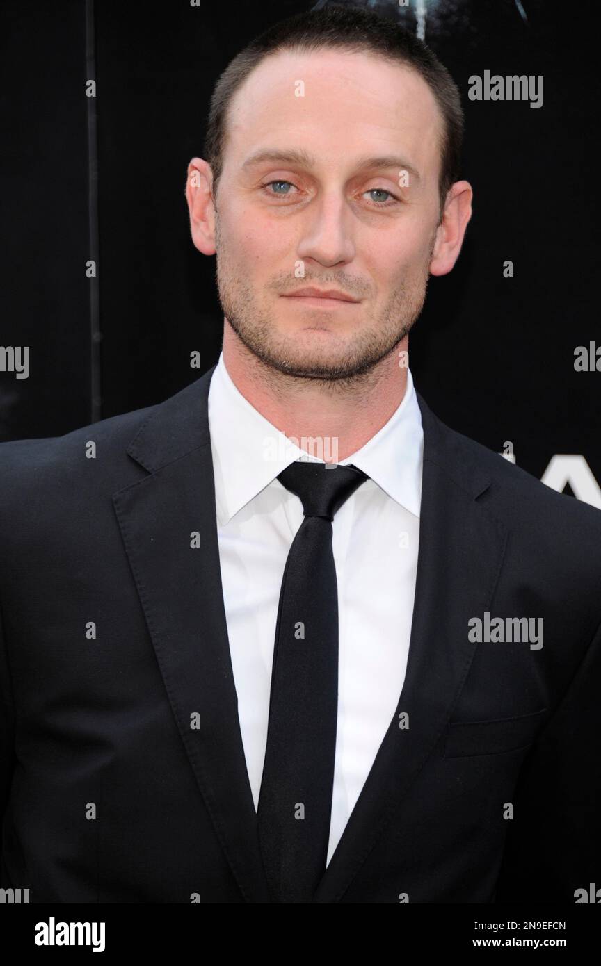 Actor Josh Stewart arrives to the world premiere of "The Dark Knight ...