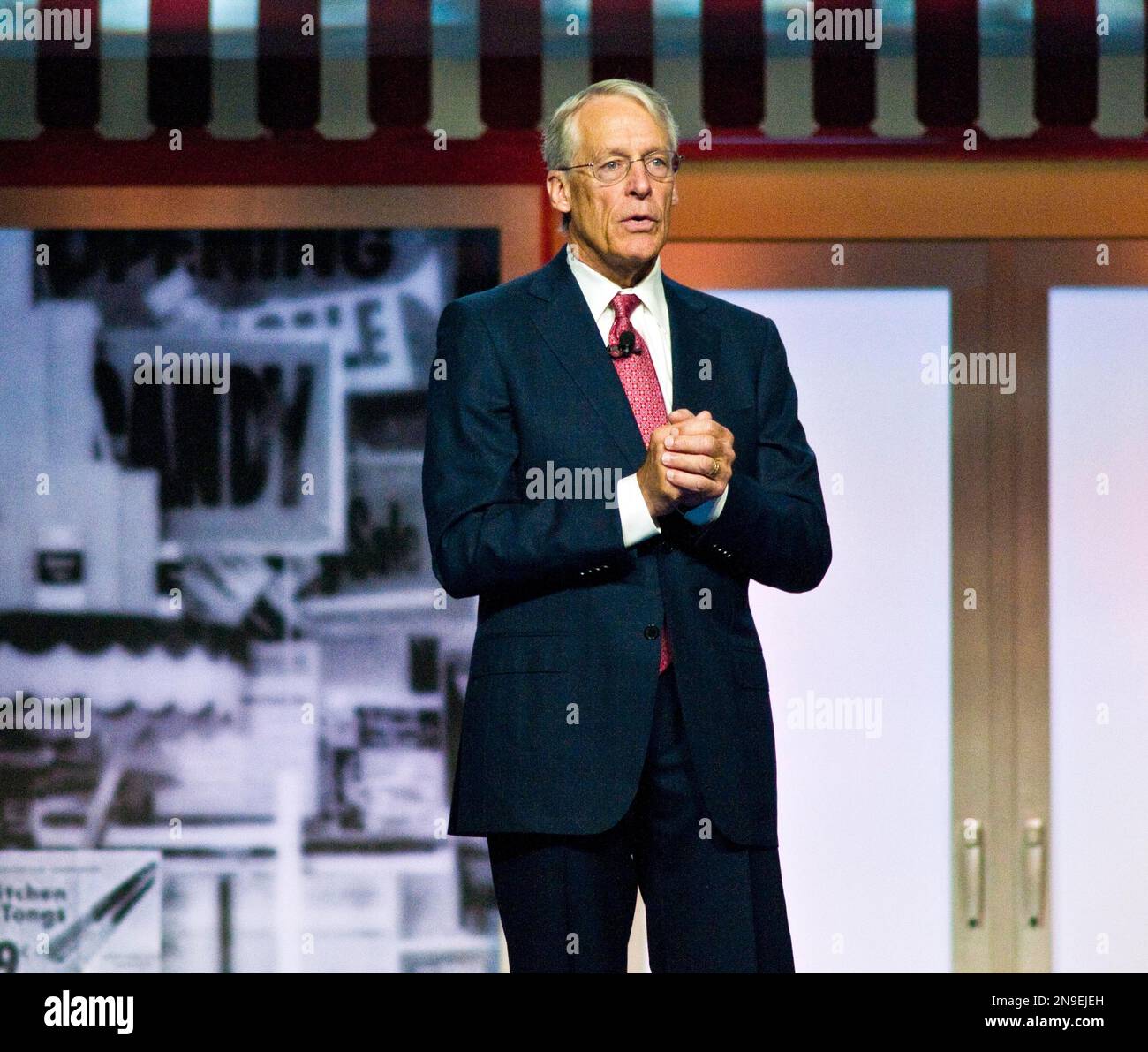 Rob Walton, son of Walmart Stores Inc founder Sam Walton, speaks during ...