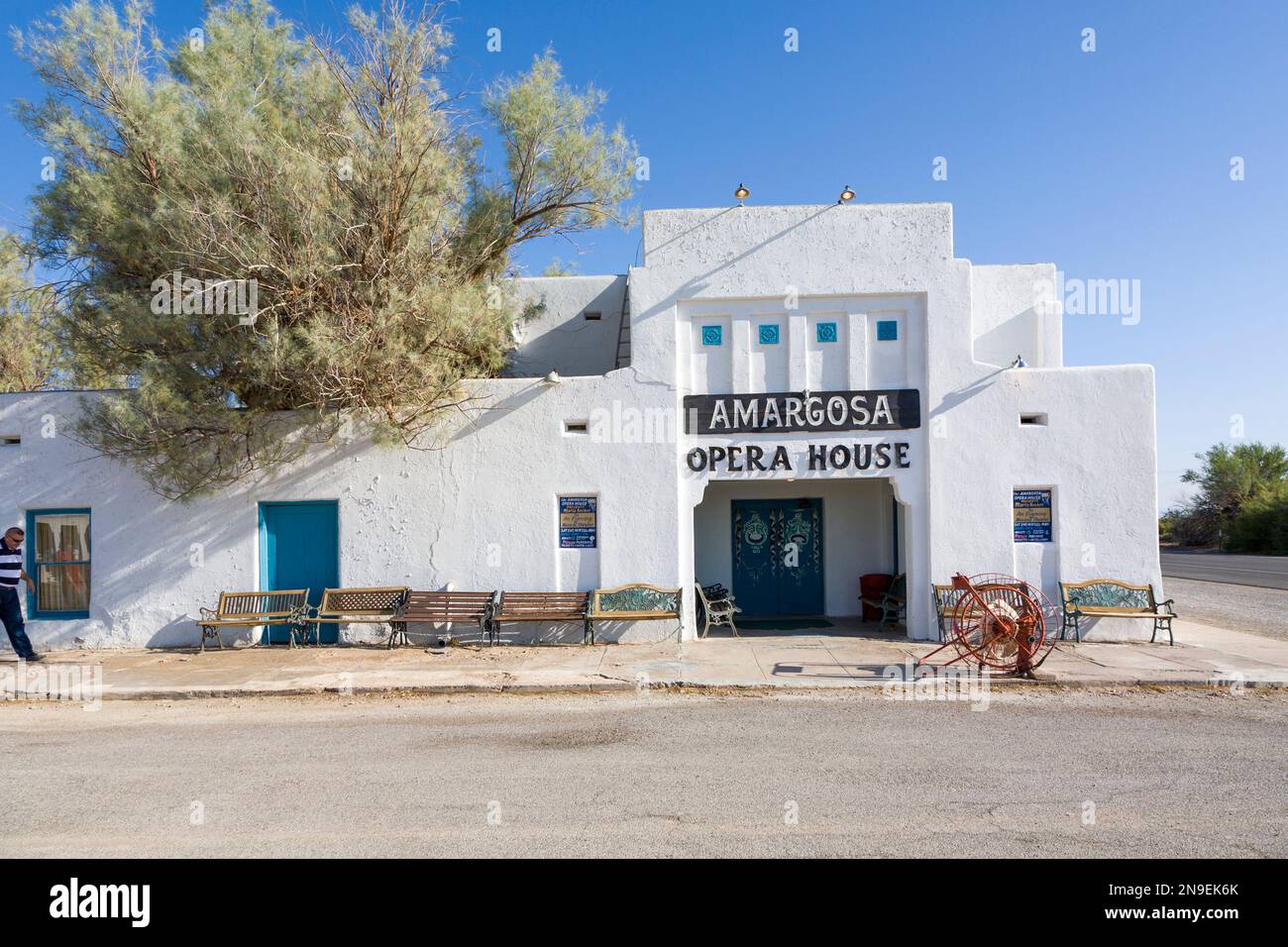 Death valley Junction, USA - July 19, 2008: amargosa opera house in ...