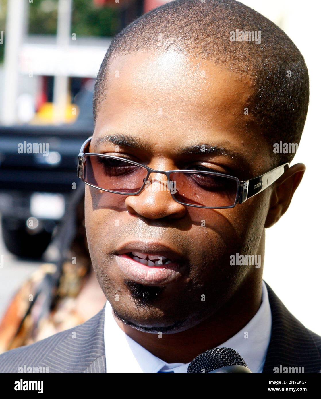 Rev. Jean Louis, son of kidnapped Rev. Michel Louis, speaks to ...