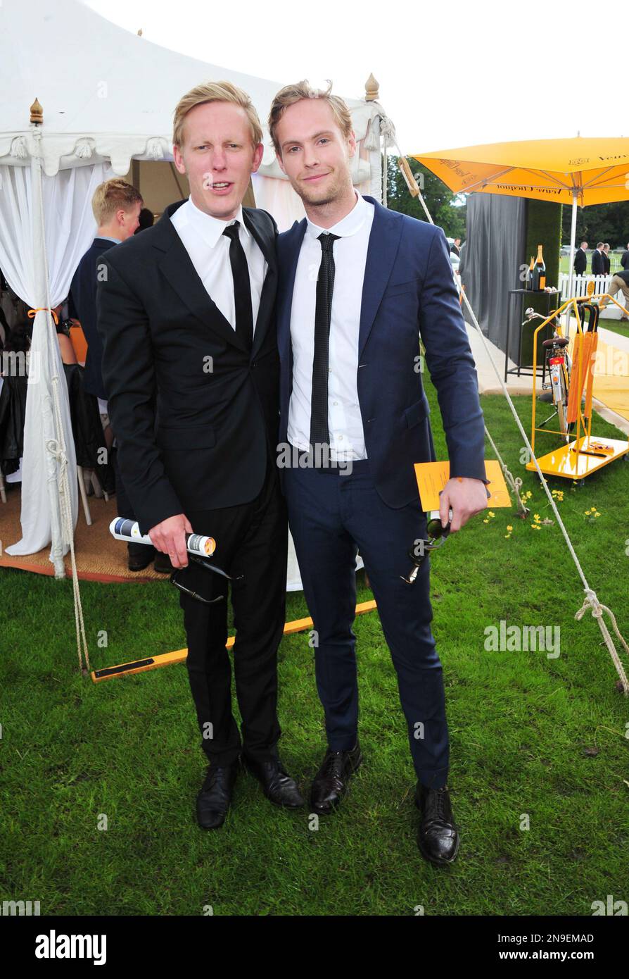 Laurence Fox, Jack Fox poses at the Veuve Clicquot Gold Cup Polo at Cowdrey Park on Sunday July ...