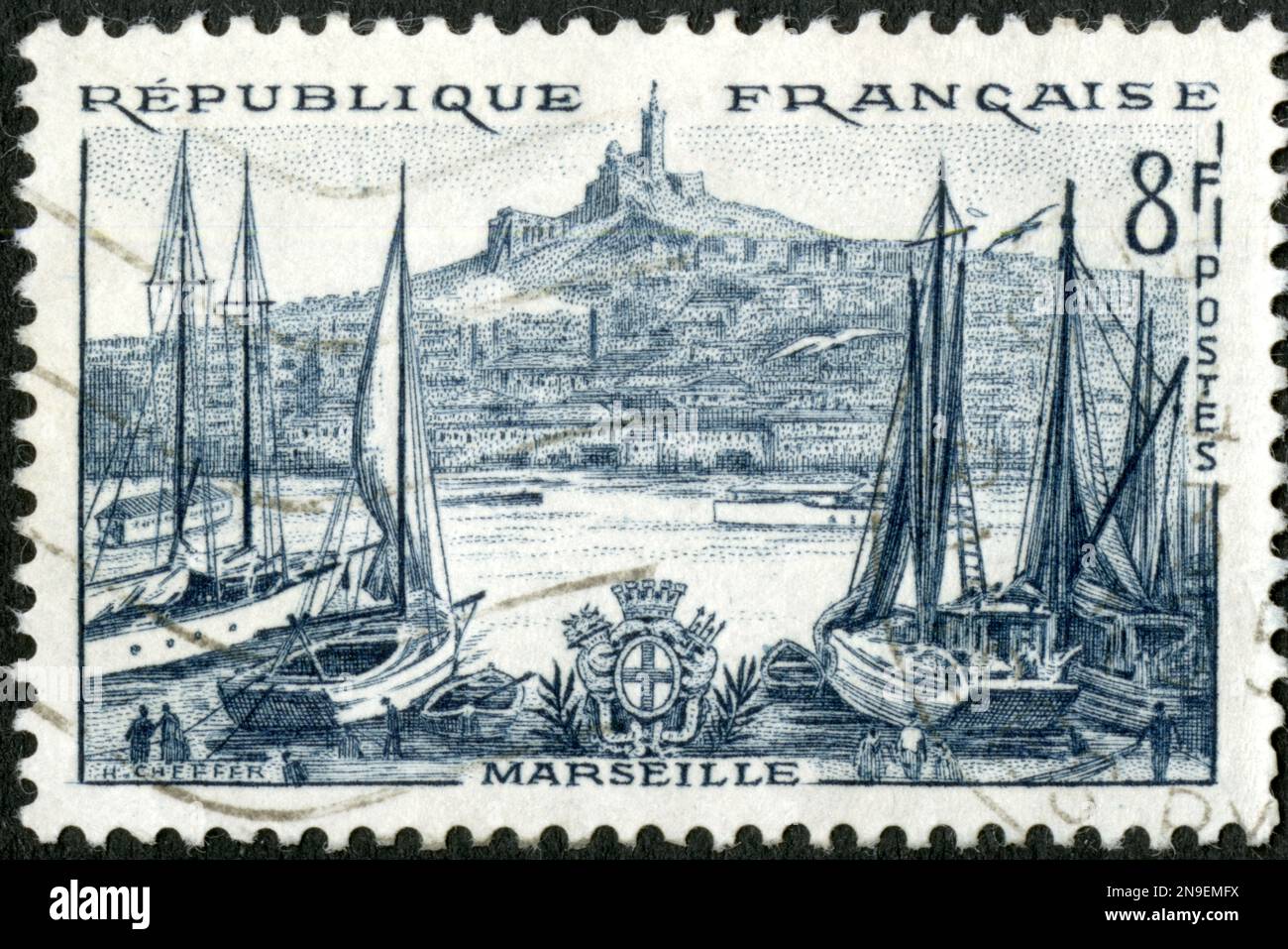 Timbre oblitere hi-res stock photography and images - Alamy