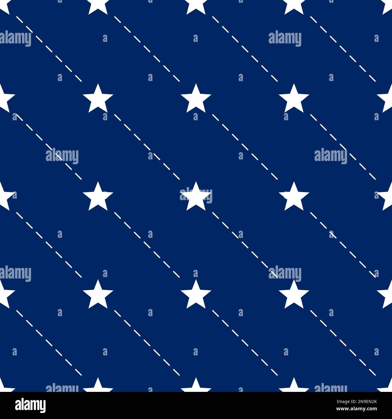 Stars And Diagonal Dotted Line Seamless Pattern Abstract Background Of Colored Geometric Shapes