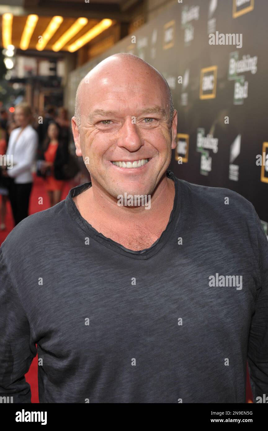 Dean Norris arrives at AMC's "Breaking Bad" Premiere and After Party on ...