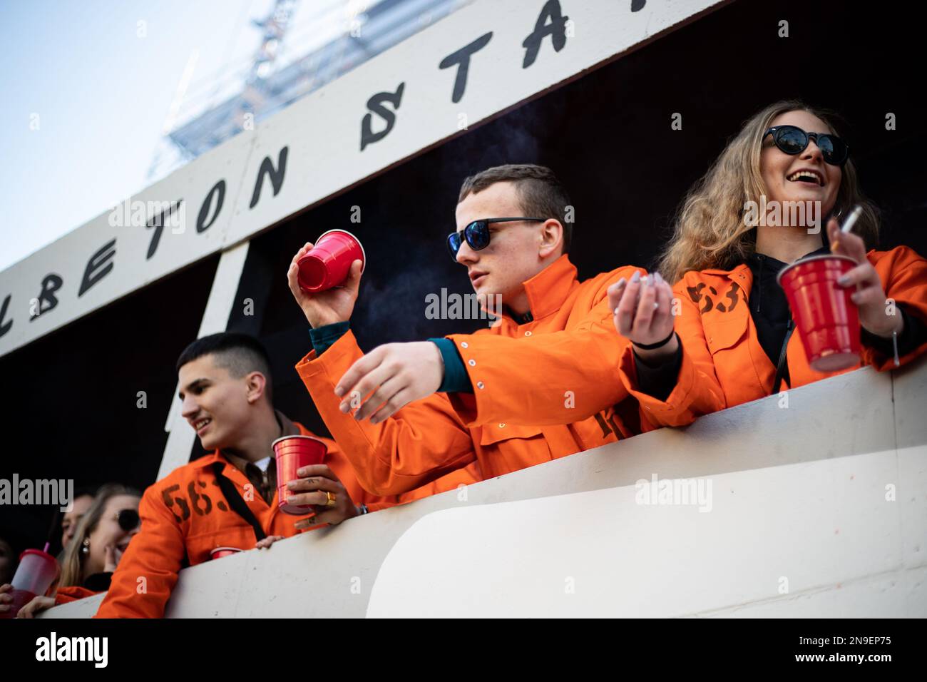 On February 12, 2023 several carnival groups made a parade through ...