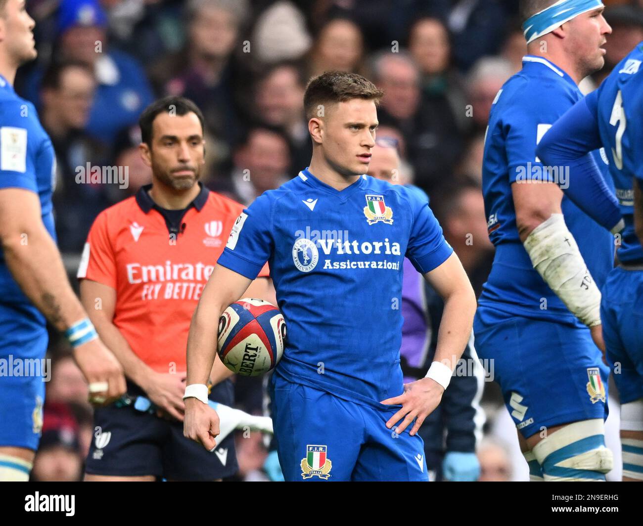 London, UK. 12th February 2023; Twickenham Stadium, London, England ...