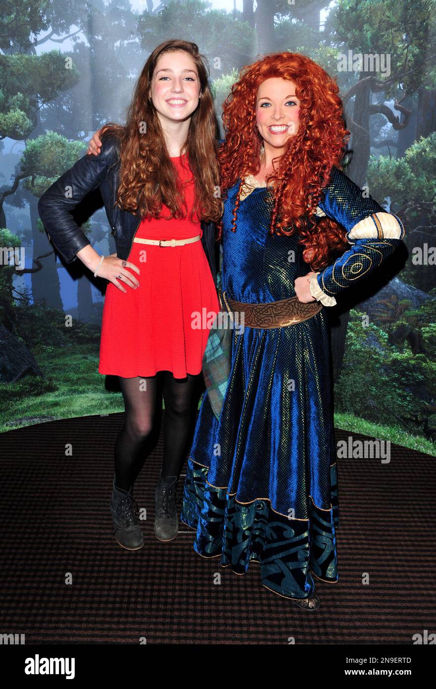Birdy and Meridah arrives at Celebrity Screening of Disney-Pixar's ...