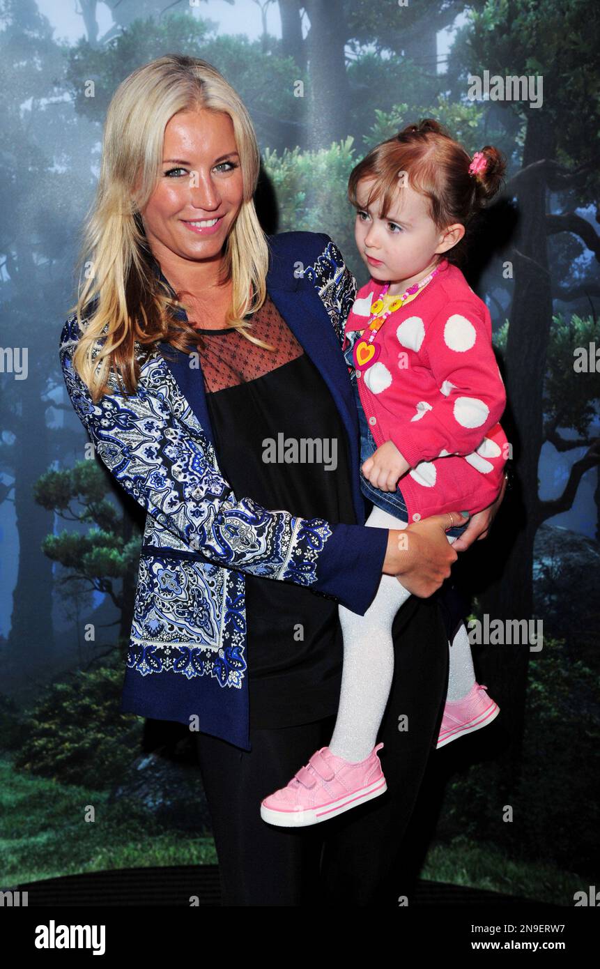 Denise Van Outen and Meridah arrives at Celebrity Screening of Disney ...