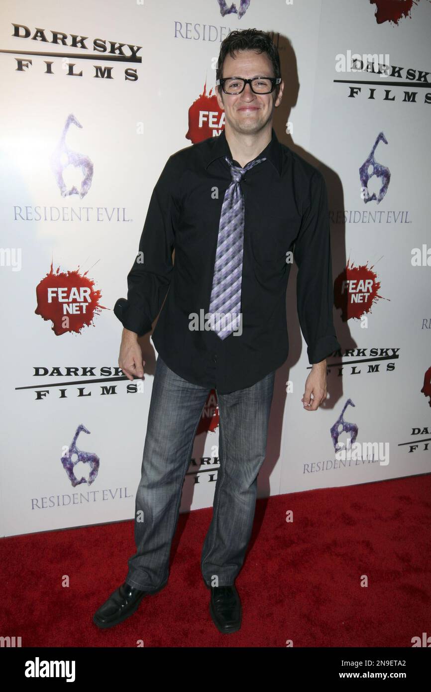 Actor Tom Malloy arrives to the Fear Net and Resident Evil Party at ...